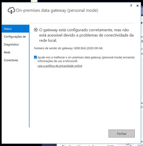 Solved On Premises Data Gateway Does Not Work Microsoft Fabric Community
