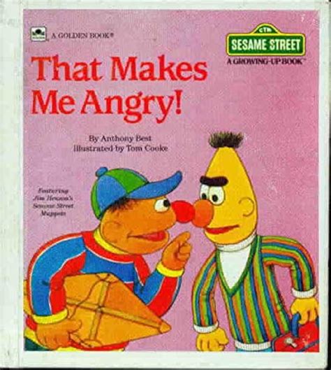 Angry Bert Sesame Street