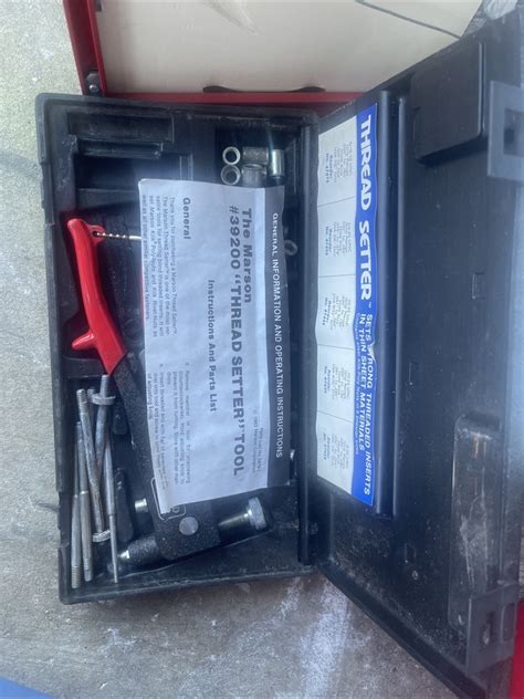 Marson Thread Setter Kit 39200 Ebay