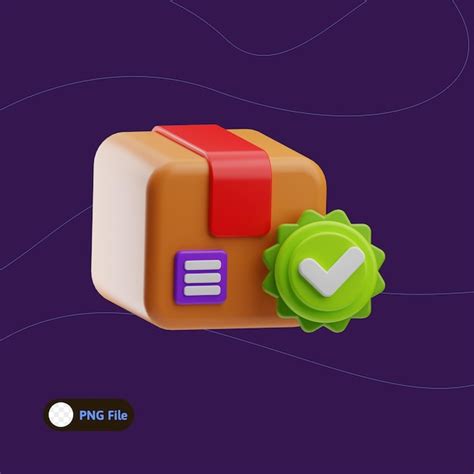 Premium Psd Object Check Mark Approved Illustration 3d