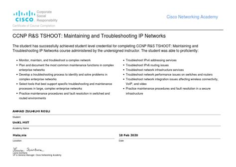 Ccnp Rands Tshoot Maintaining And Troubleshooting Ip Networks Pdf