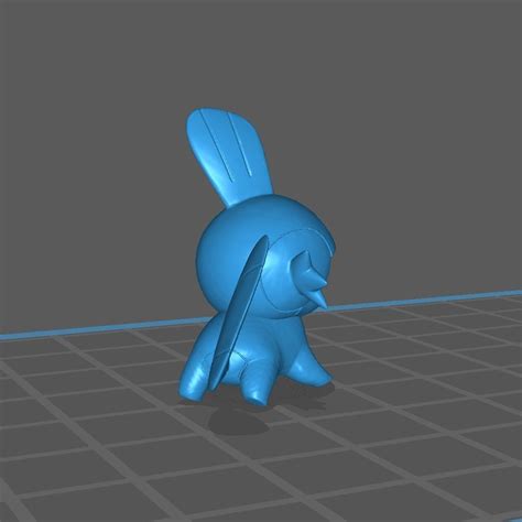 Mudkip Marshtomp Swampert And Mega Swampert 3d Print Model 3d Model 3d Printable Cgtrader