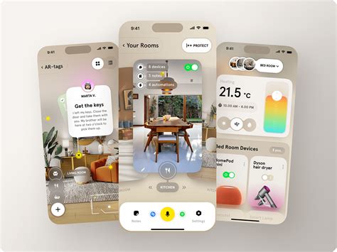 Smart Home Mobile App UI Behance Smart Home Mobile App UI Behance