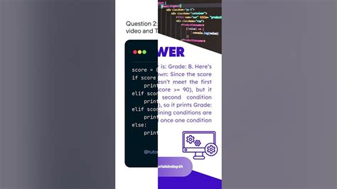 Python If Else Statements Quiz 6 Deep Dive Into Conditional Logic Shorts Viral Python Youtube