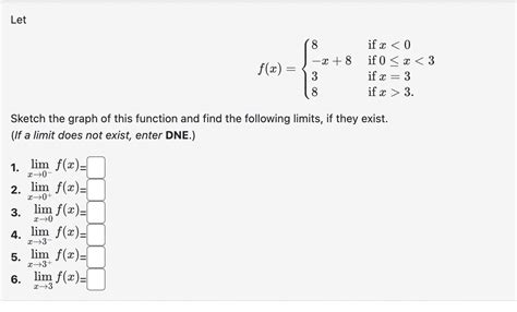 solved letf x {8 if x