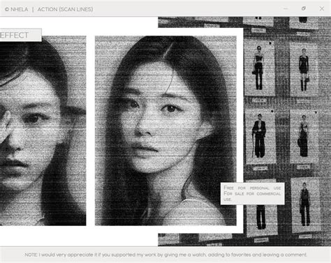 Action Effect 8 Scan Lines By Nhela By Nhela On Deviantart