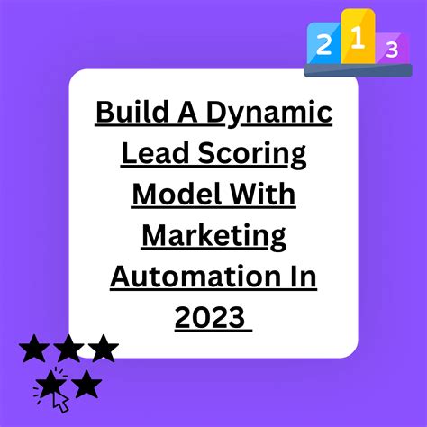 Build A Dynamic Lead Scoring Model With Marketing Automation In 2023 Spotsaas Blog