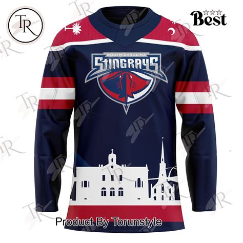 South Carolina Stingrays 2025 I Love Chs Night Limited Edition Hockey