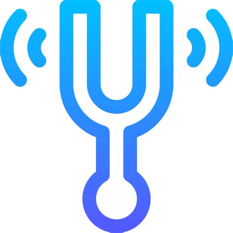 Tuning Fork Free Education Icons