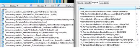 Dll How To Interpret Entries From Exports Tab In Processhacker
