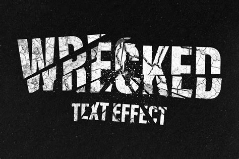 Broken Text Effect Free Download Resource Boy