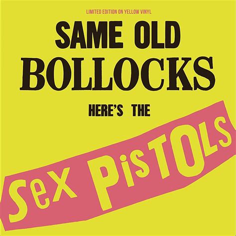 Sex Pistols Never Mind The Bollocks Heres The Sex Pistols