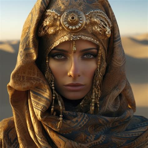 Premium Ai Image Beautiful Girl Wearing Hijab