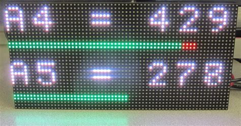 My Commentary And Technical Help Arduino Uno With 64x32 Led Array