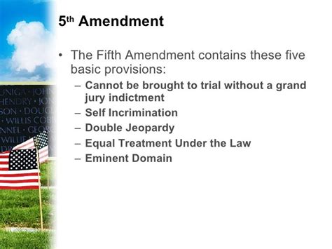 5th Amendment Rights