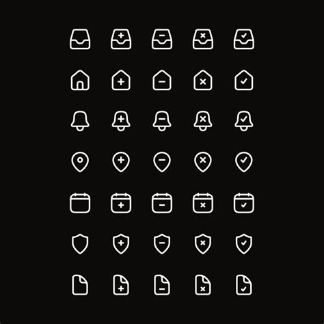 Praveen Juge On Linkedin Icon Variants 🛡️ Uidesign Uxdesign Uiux