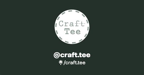 Craft Tee Linktree
