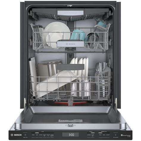 Bosch 800 Series 24 In Top Control Smart Dishwasher With 42 Dba Sound