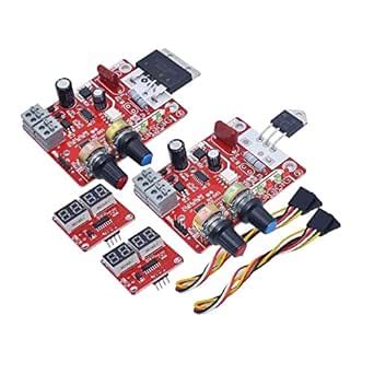 VITechV 40A 100A Digital Spot Welder Machine Time Control Board Spot Welding Adjust Time