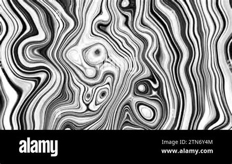 Chaotic Movement Of Swirling White Liquid With Glitter Abstract Moving Background Looped