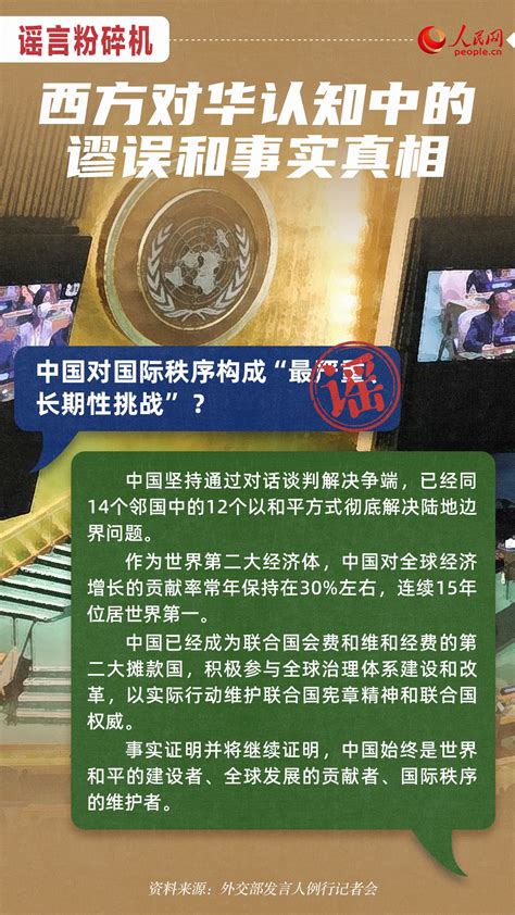 谣言粉碎机：西方对华认知中的谬误和事实真相 华声在线