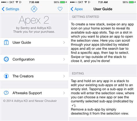Apex 2 Brings IOS 7 Compatibility To The Popular App Grouping Tweak