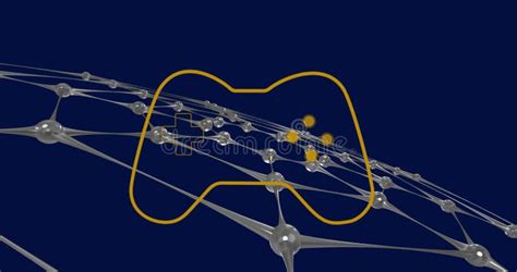 Unique Animation Of Video Game Controller And Networking Design Stock Footage Video Of