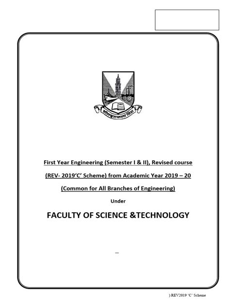 Computer Engineering Syllabus Semester I Viii Pdf Postgraduate