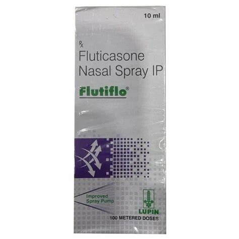 100 Metered Doses Fluticasone Nasal Spray Ip Packaging Type Box Packaging Size 10ml At ₹ 355