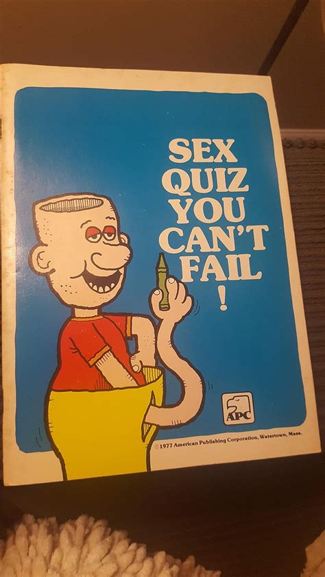 Sex Quiz You Cant Fail Ira Alterman Marty Riskin Books