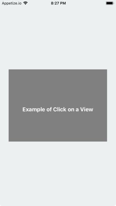 How To Set OnPress On A View In React Native About React