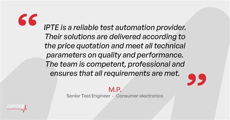 Ipte On Linkedin Testimonialtuesday Jobwelldone