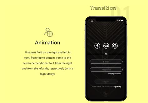 Mobile User Interface Animation Design Behance