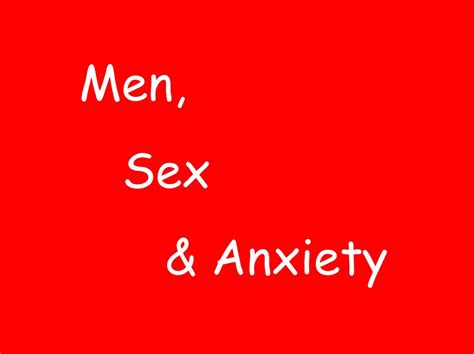Men Sex Anxiety Pastoral Counseling Syracuse NY