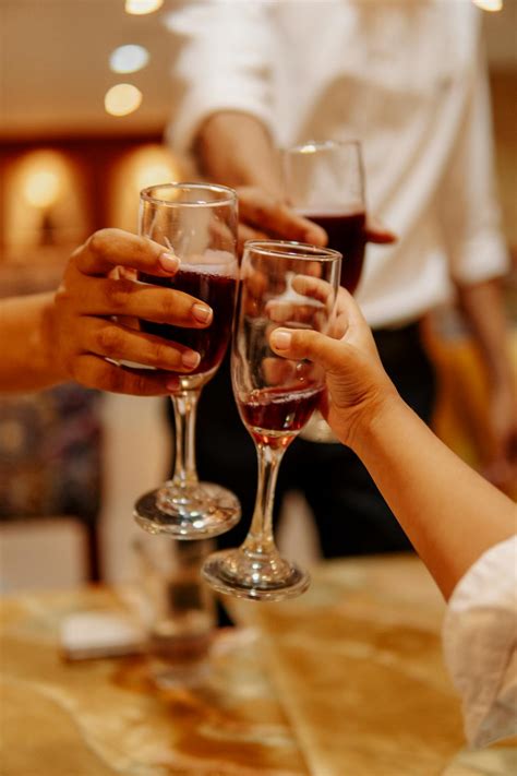 실내 가족 건배 건배 잉 기념 기쁨 단란함 따뜻한 음색 따뜻한 조명 레드 와인 레드 와인 잔 레스토랑