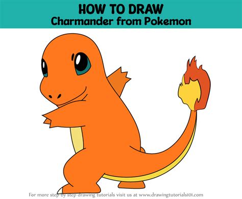 How To Draw Charmander How To Draw Charmander Pokemon