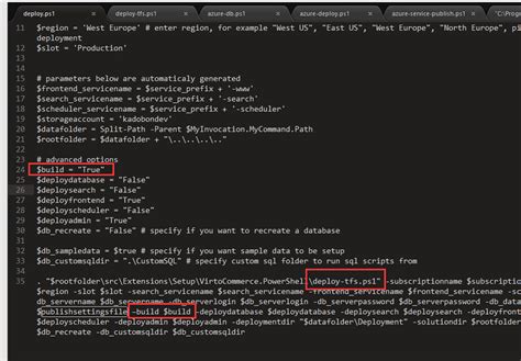 Powershell Script Error While Using Deployps1 To Deploy