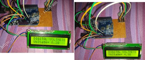 How To Make Digital Voltmeter With An Arduino And 16x2 Lcd