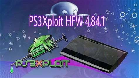 New Ps3xploit 4 84 1 Hfw Ps3 Youtube