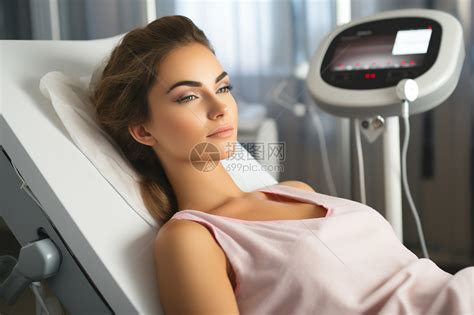 女人在美容院护理皮肤高清图片下载 正版图片600518558 摄图网