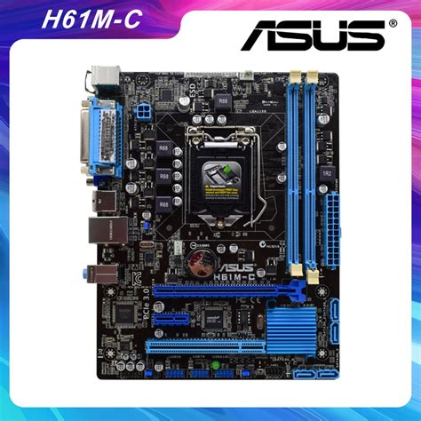 Jual Preorder Asus H61m C Motherboard 1155 Motherboard Ddr3 Support Xeon E3 1245 V2 Core I7