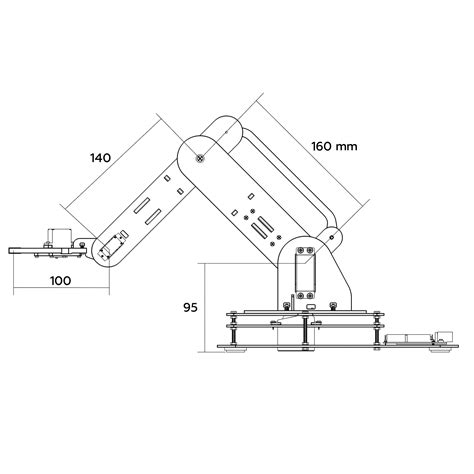 Archivo 3d Gran Brazo RobÓtico De Mdf Para Arduino Con Pinza MagnÉtica 🤖・modelo Para Descargar Y