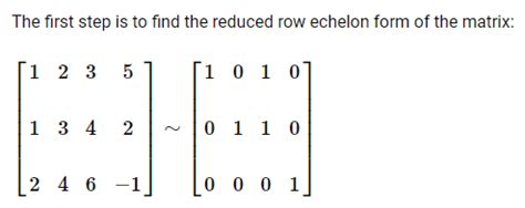 Answered 1 2 3 6 Determine A Spanning Set For Bartleby