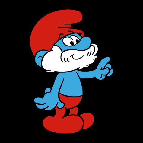 Papa Smurf The Smurfs Two Sides Smurfs Fanon Wiki Fandom
