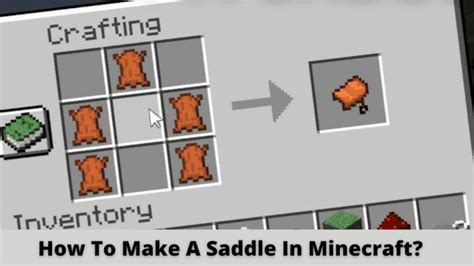 How To Make Iron Saddle In Minecraft At Janelle Mayo Blog
