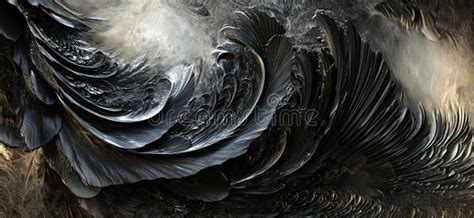 Abstract Black And Gold Swirling Patterns Resembling Fluid Dynamics And Natural Formations Copy