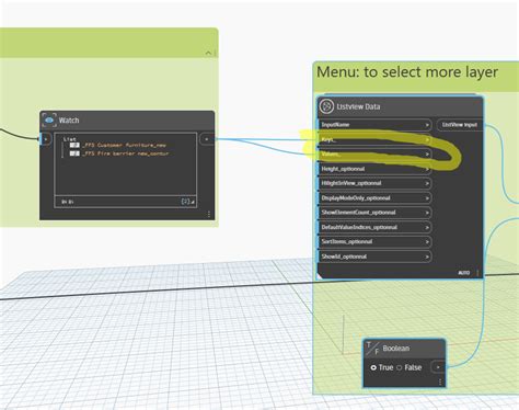 select autocad layer to define in revit revit dynamo