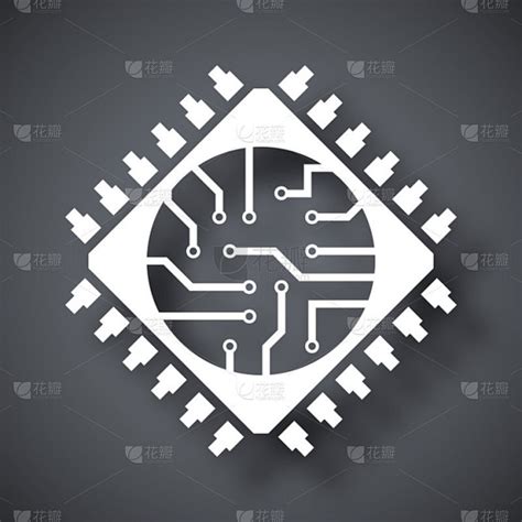 处理器芯片图标