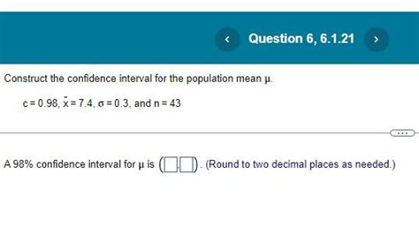 solved find the minimum sample size n needed to estimate μ