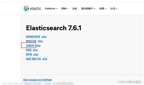 五 1、elasticsearch集群搭建 Es集群搭建 Toy博客
